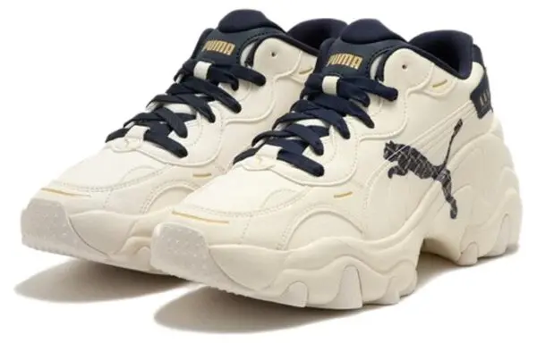 PUMA Pulsar Wedge Sneakers - Beige/black