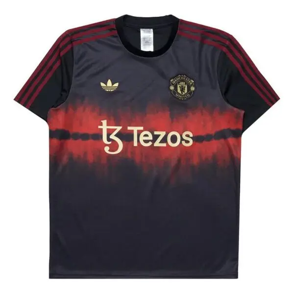 Adidas Manchester United Cny Jersey Asia Sizing Asia Sizing - Black