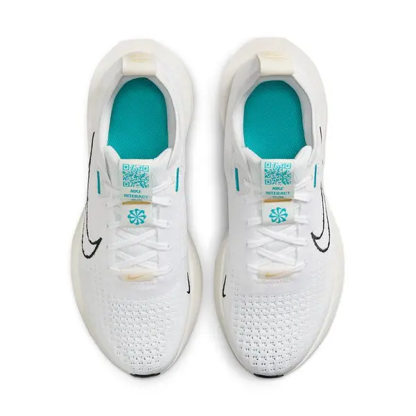 Nike Interact Run Sneakers - White/dusty Cactus/black