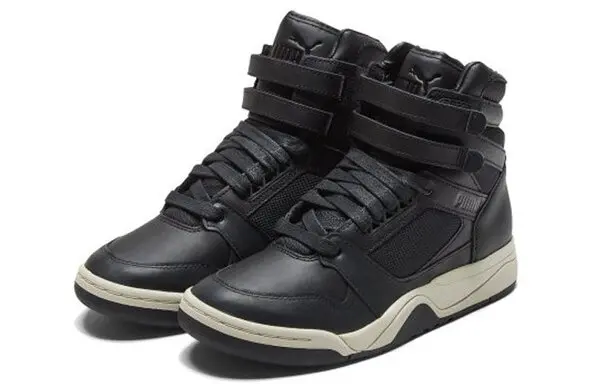 PUMA Palace Guard Mid Courtside Sneakers - Black/white