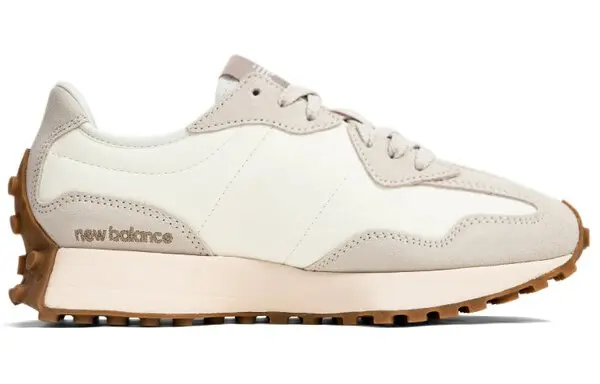 NEW BALANCE 327 Athletic Sneakers - Moonbeam/driftwood