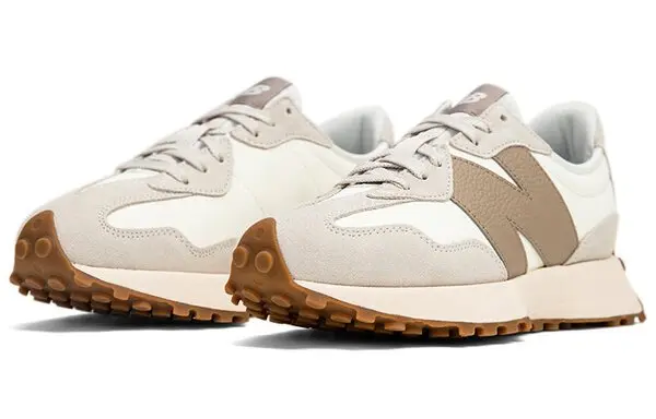 NEW BALANCE 327 Athletic Sneakers - Moonbeam/driftwood