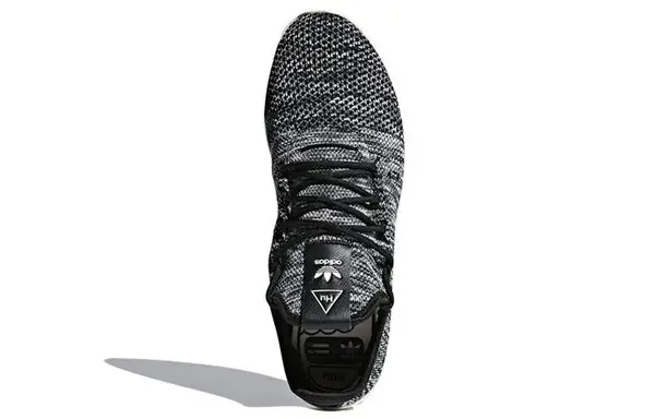 Adidas Pharrell X Tennis Hu Primeknit 'oreo' Sneakers - Black/white