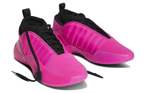 Adidas Harden Volume Basketball Sneakers - Lucid Fuchsia/core Black/lucid Fuchsia