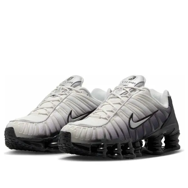 Nike Shox Tl Sneakers - Off Noir/phantom/metallic Silver
