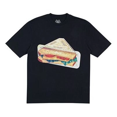 PALACE Plow T-shirt Triangle Pattern Short Sleeve - Black