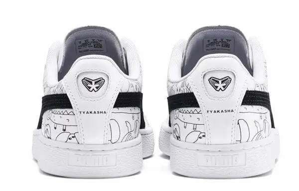 PUMA Tyakasha X Basket Low Top Sneakers
