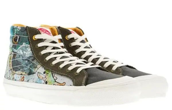 VANS Ralph Steadman X Style 138 Lx "frog" High Top Sneakers