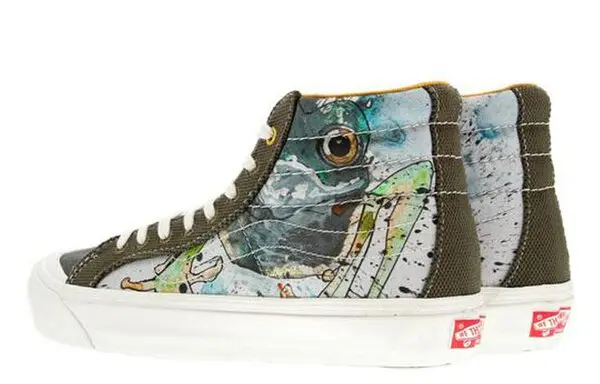 VANS Ralph Steadman X Style 138 Lx "frog" High Top Sneakers