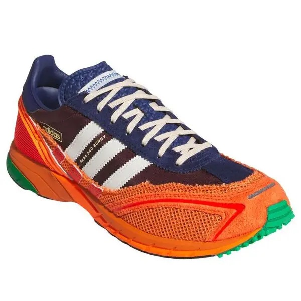Adidas X Bad Bunny Adizero Sl72 Sneakers - Maroon/chalk White/semi Solar Red
