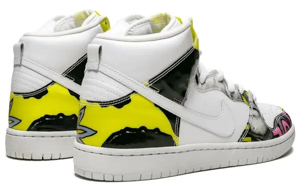 Nike Dunk High Prm Dls Sb Qs 'de La Soul' Sneakers - White