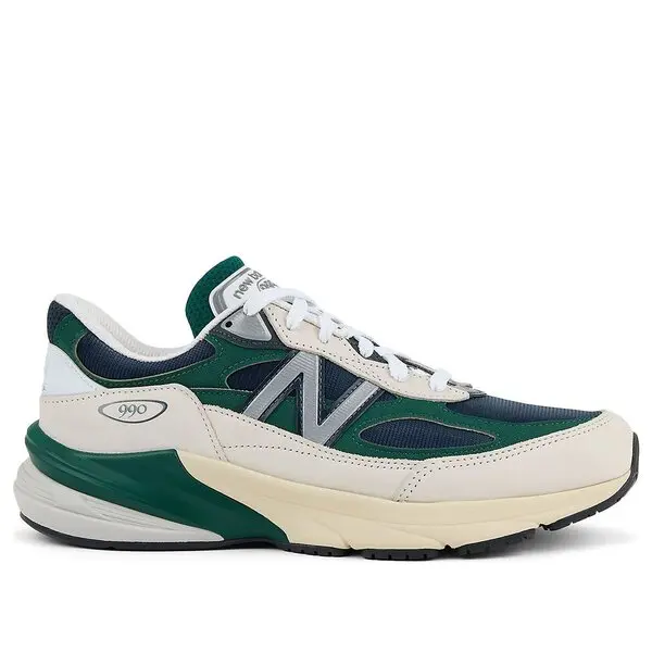 NEW BALANCE 990 V6 Miusa Sneakers - Navy/green/cream