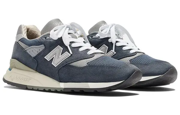 NEW BALANCE 998 Athletic Sneakers - Navy/grey