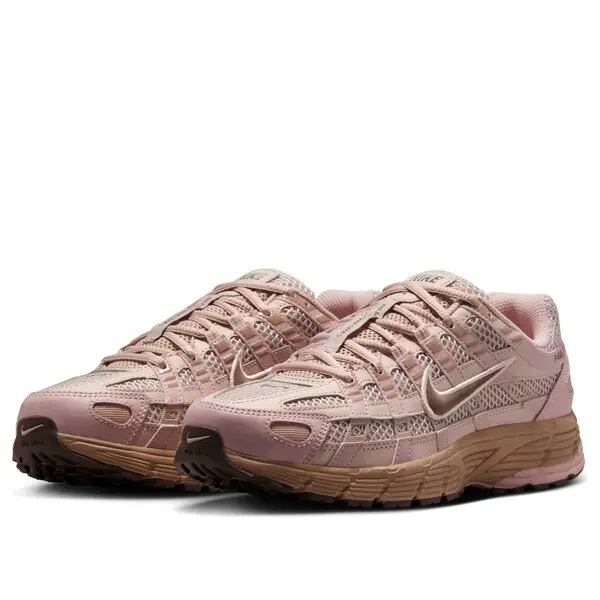 Nike P-6000 Se Athletic Sneakers - Fossil Stone/hemp/pink Oxford