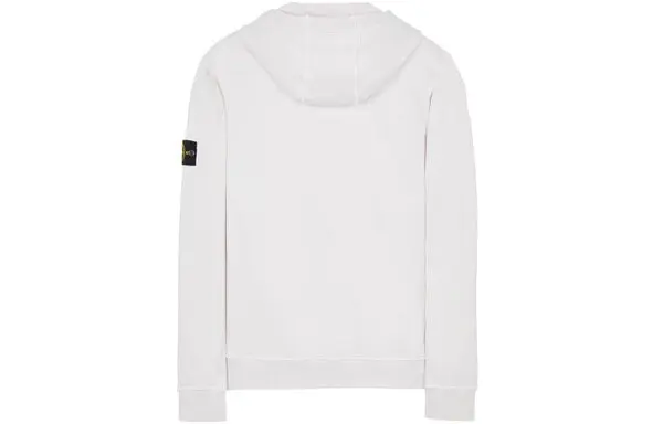 Stone Island Logo Patch Hoodie - Light Pink