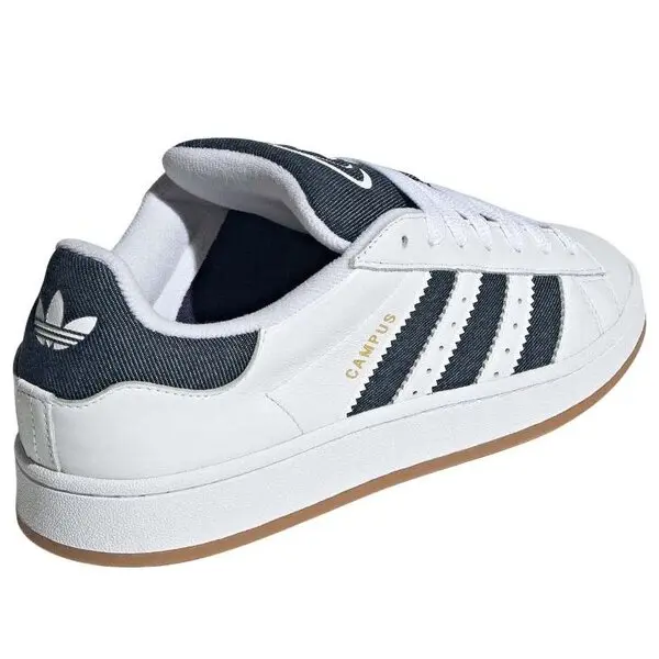 Adidas Campus 00s White Denim Sneakers - White/denim