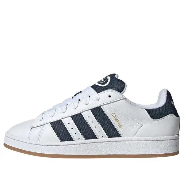 Adidas Campus 00s White Denim Sneakers - White/denim