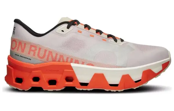 On Cloudmonster Hyper "mauve Flame" Sneakers - Mauve/flame