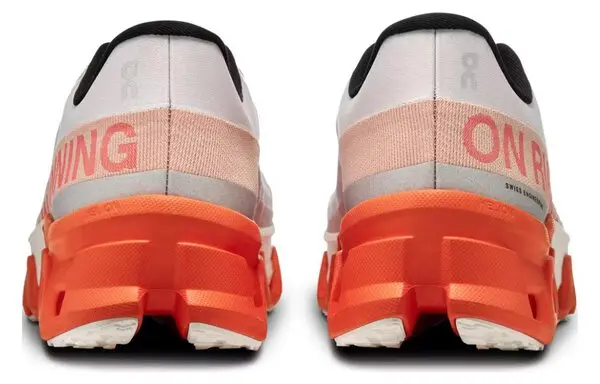 On Cloudmonster Hyper "mauve Flame" Sneakers - Mauve/flame