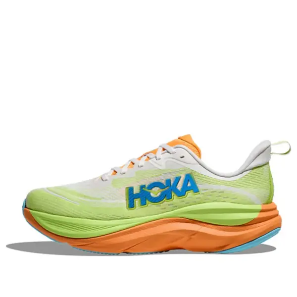 Hoka One One Skyflow Sneakers - Green/orange