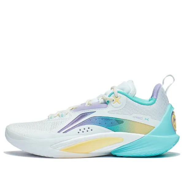 LI-NING Speed Low Top Sneakers - White/mint Green