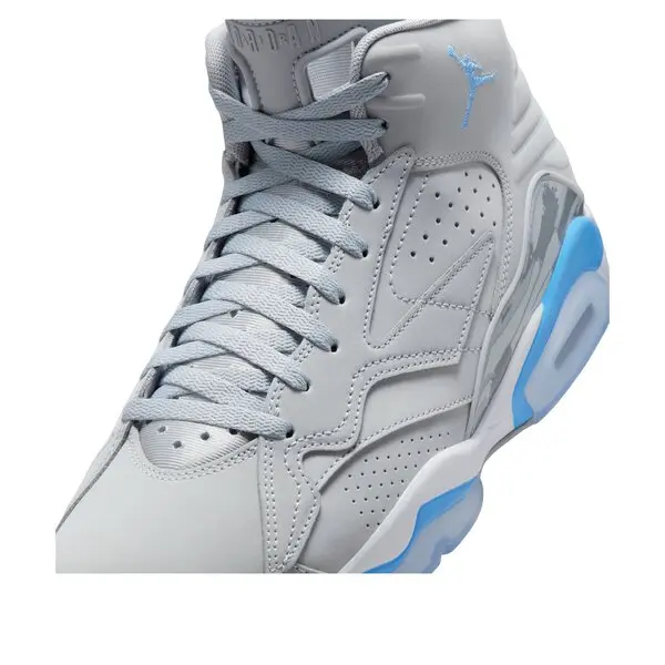 JORDAN Jumpman Mvp High Top Sneakers - Wolf Grey/university Blue