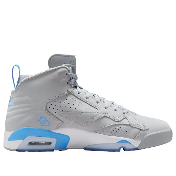 JORDAN Jumpman Mvp High Top Sneakers - Wolf Grey/university Blue