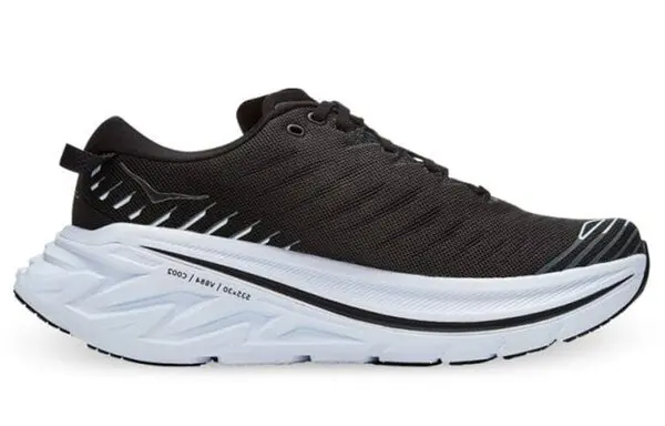 Hoka One One Bondi X Running Shoes - Black/white
