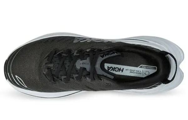 Hoka One One Bondi X Running Shoes - Black/white