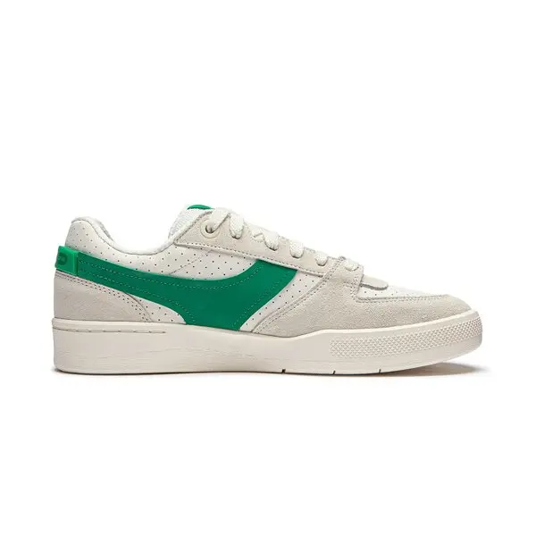 LI-NING Glory 92s Lace-up Sneakers - White/green