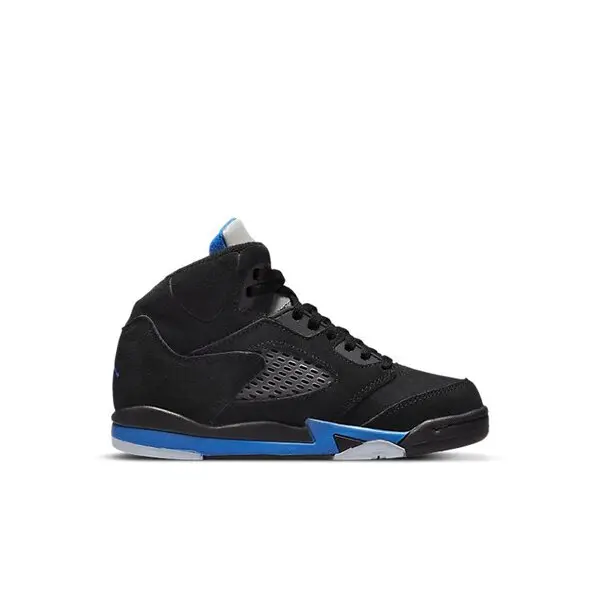 JORDAN 5 Retro Sneakers - Black/racer Blue-reflective Silver