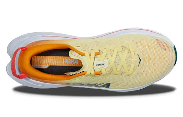 Hoka One One Bondi X Running Shoes - Yellow Pear/radiant Yellow