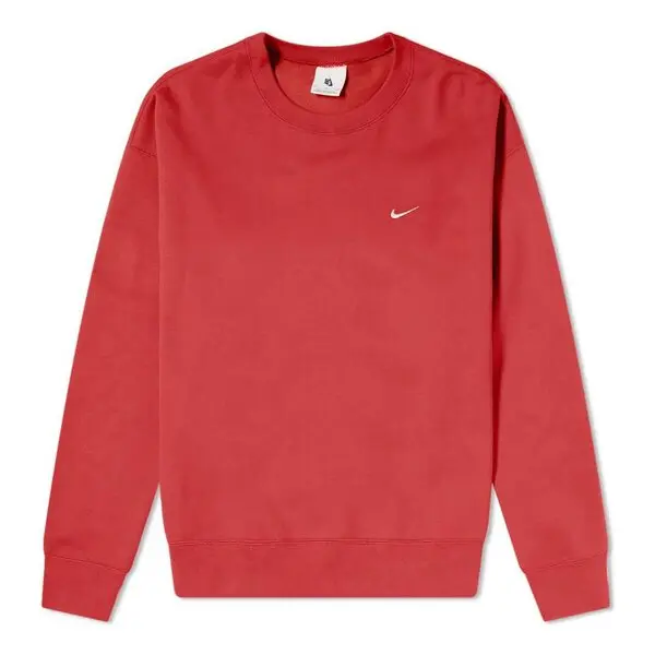 Nike Nrg Solo Swoosh Fleece Sweatshirt 'cedar - Default Colorway