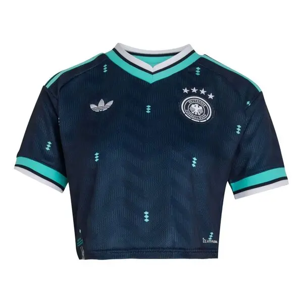 Adidas Germany 26 Away Cropped Jersey - Collegiate Navy