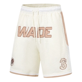 LI-NING Way Of Wade Hall Of Fame 2023 Basketball Shorts - Beige/white