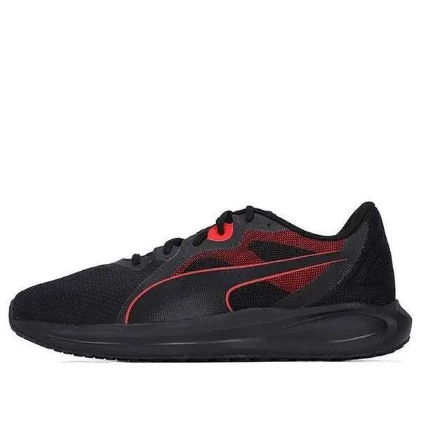 PUMA Twitch Runner Sneakers - Black/red