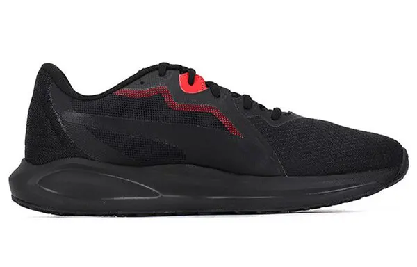 PUMA Twitch Runner Sneakers - Black/red