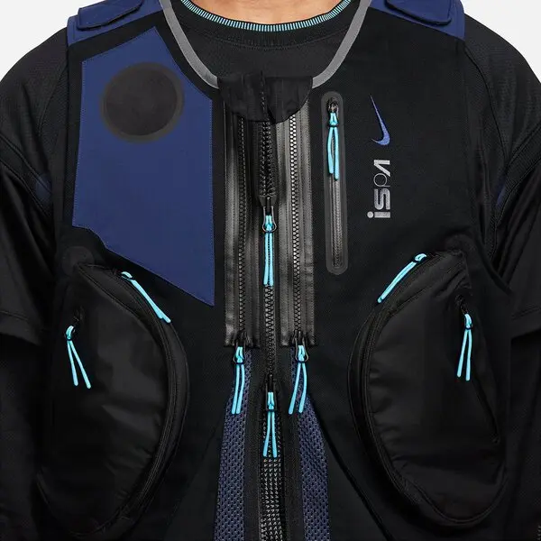 Nike Ispa Gilet 2.0 Vest - Black Midnight Navy