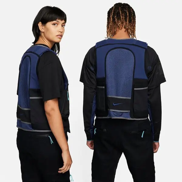Nike Ispa Gilet 2.0 Vest - Black Midnight Navy