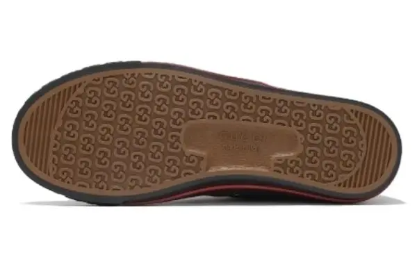 Gucci Tennis 1977 Low Top Sneakers - Black/green/red