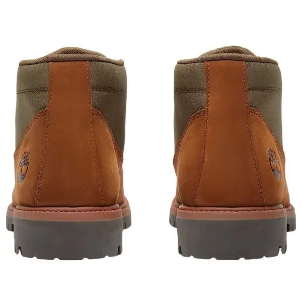 Timberland Premium Mid Lace Chukka Boots - Medium Brown/nubuck