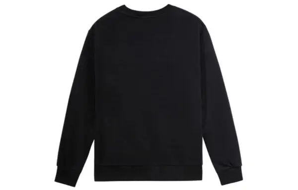 NEW BALANCE Logo Print Crewneck Sweatshirt - Black/white