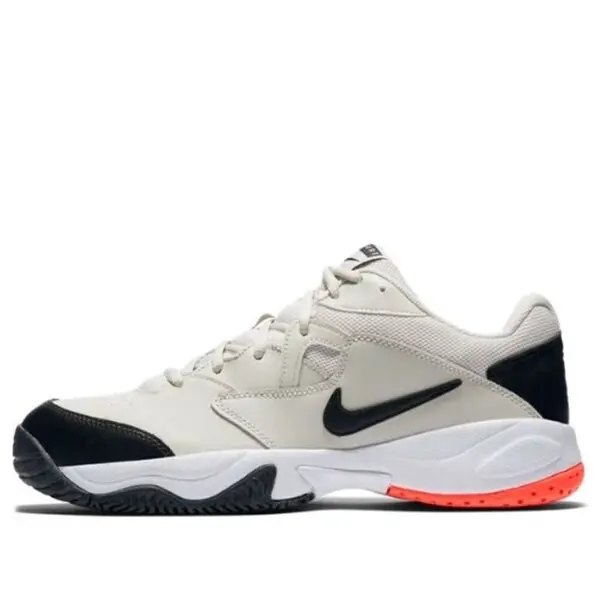 Nike Court Lite 2 Low Top Sneakers - Black And White