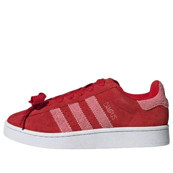 Adidas Campus 00s Low Top Sneakers - Better Scarlet/pink Spark/cloud White