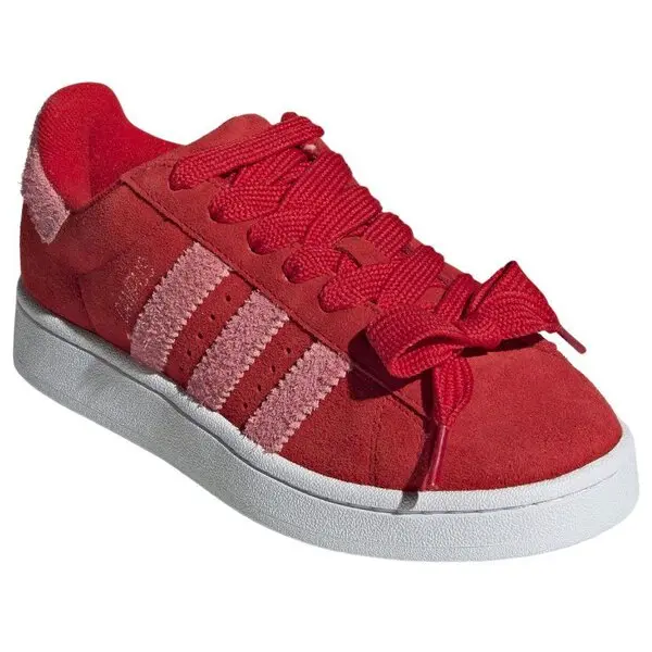 Adidas Campus 00s Low Top Sneakers - Better Scarlet/pink Spark/cloud White