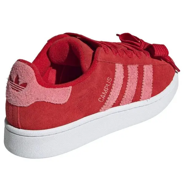 Adidas Campus 00s Low Top Sneakers - Better Scarlet/pink Spark/cloud White