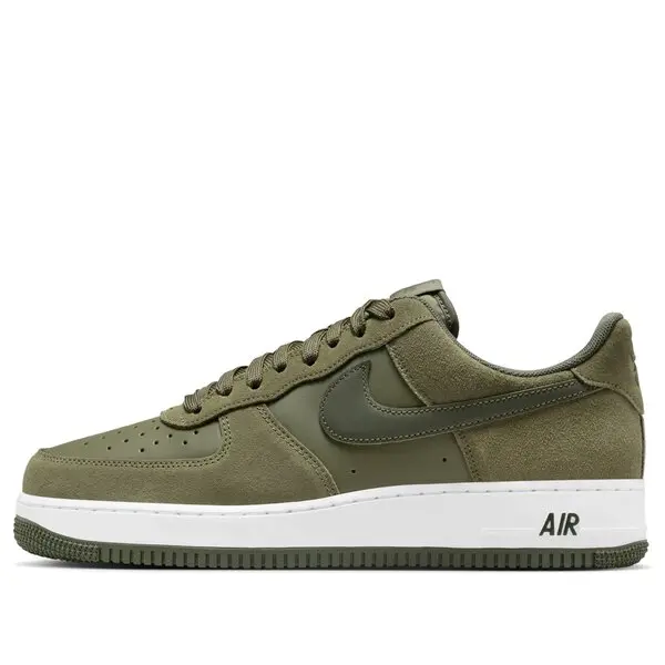 Nike Force 1 Low '07 Lv8 Sneakers - Medium Olive/white/cargo Khaki