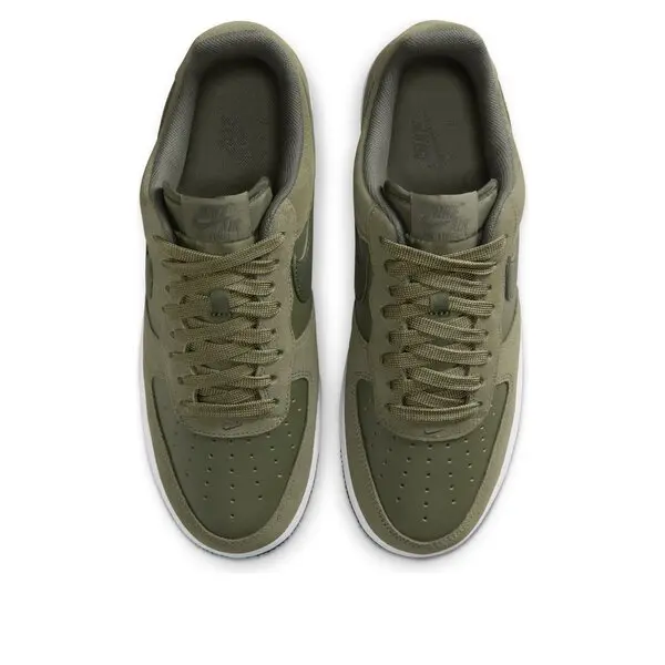 Nike Force 1 Low '07 Lv8 Sneakers - Medium Olive/white/cargo Khaki