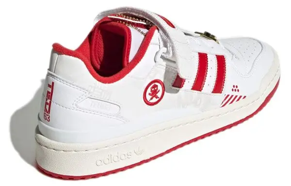 Adidas Quiccs X Forum Low 'teq63' Low Top Sneakers