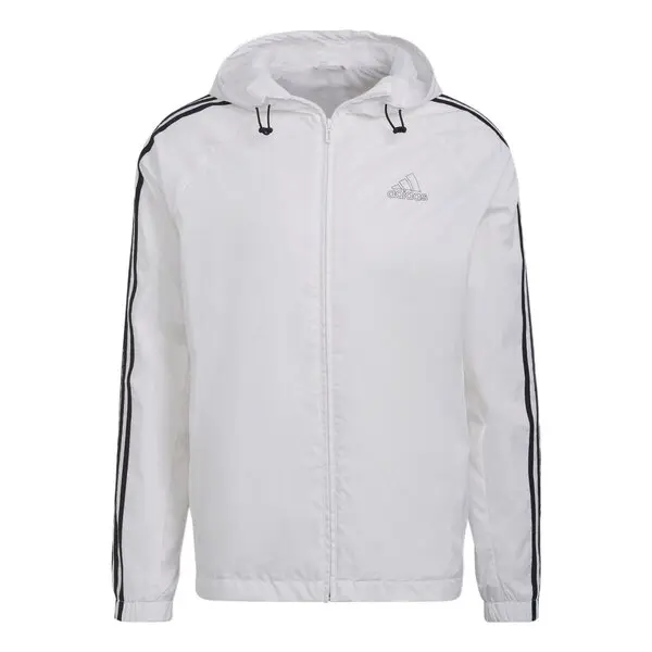 Adidas Hooded Long Sleeve Zip-up Jacket